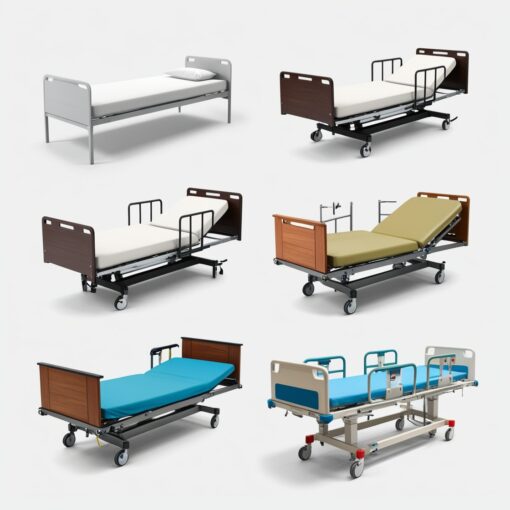 Hospital bedside table with drawers – Bargain Services